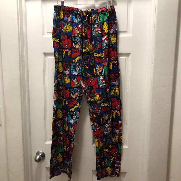 Marvel | Pants | Marvel Comics Pajama Pants Xl | Poshmark